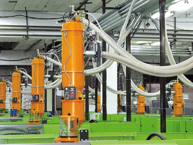 Central granulate transport - AJ Solutions